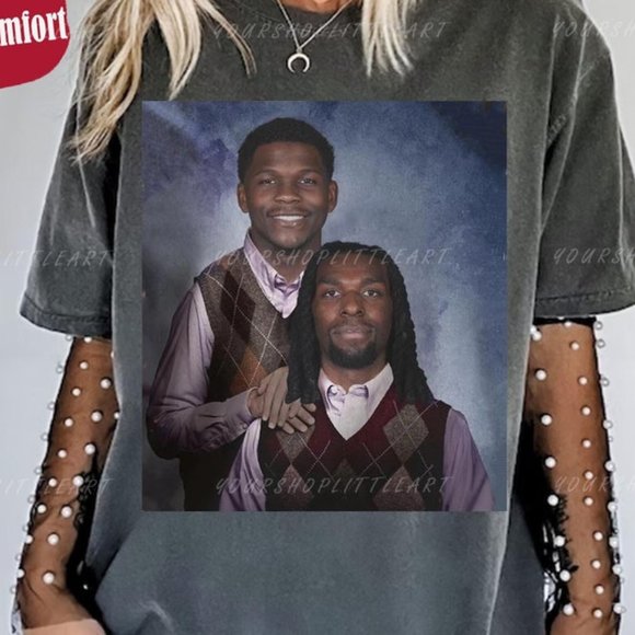 Gildan | Shirts | Naz Reid Anthony Edwards Basketball Step Bros Shirt ...